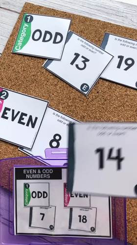 2nd Grade Even and Odd Numbers Math Centers - Math Games | TpT