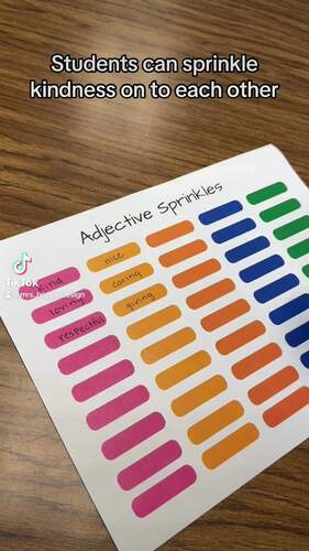 Sprinkle of Kindness Donut Classroom Building Activity: Valentines Day ...