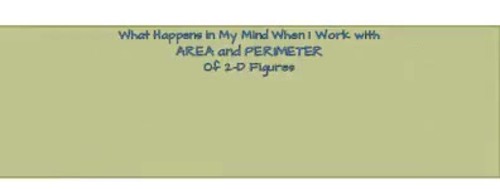 Geometry: Bulletin Board _ Word Wall: Area and Perimeter by MINDmap MATH