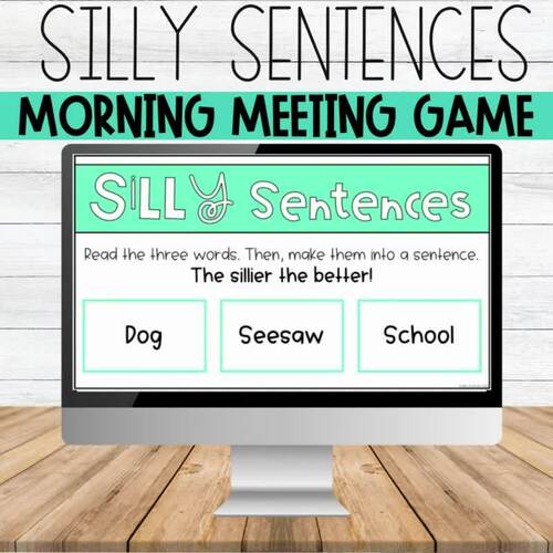 Morning Meeting Games and Activities | Silly Sentences #1 | Fun Friday