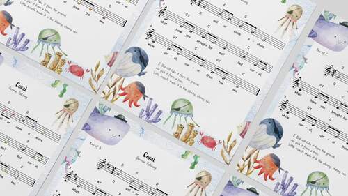 Coral - German Folk Song | Recorder & Boomwhackers Sheet Music by ...