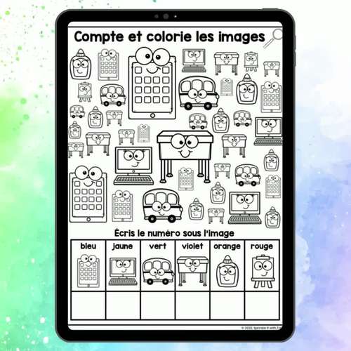 La rentrée Math Activities | French Back to School Math Printables