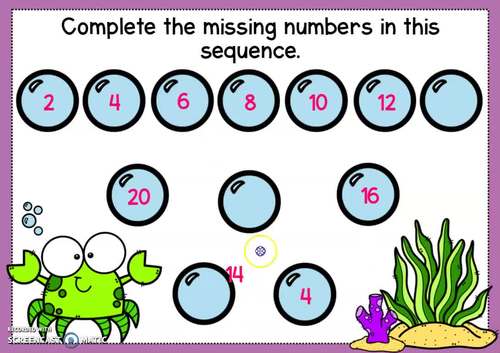 Skip Counting Sequences Boom Cards™ Distance Learning Math by Creating ...