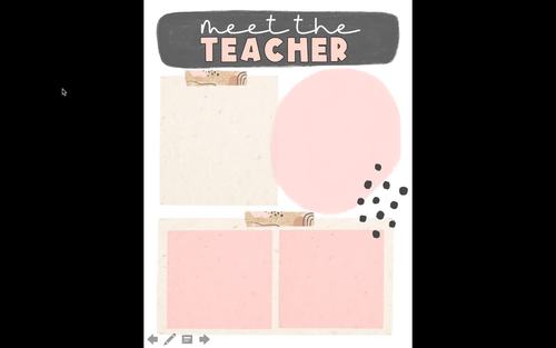 Meet the Teacher Templates Editable - Boho and Neutral by MissTeeTeaches