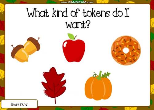 Fall Token Boards (DIGITAL NO PREP) by SimpleHappyPreschoolFun | TpT