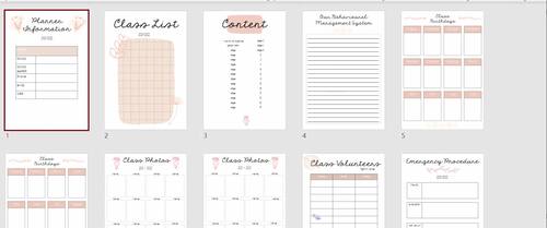 Teacher Planner Floral editable 2021-2022 by Learn and Explore | TPT