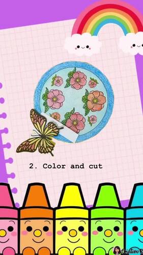3D Butterfly, Insect & Flower Matching Craft by Blossom Bliss | TPT