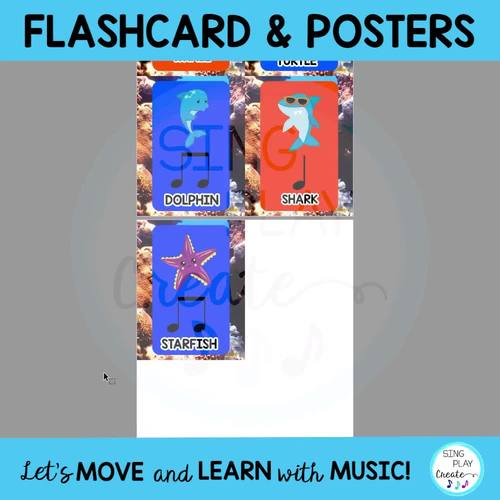 Rhythm Activities BUNDLE: {Quarter & Eighth Notes} Ocean by Sing Play ...