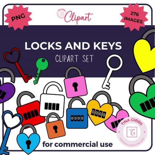 Locks and Keys Clipart/Clip Art - 276 PNG Images for Commercial Use ...