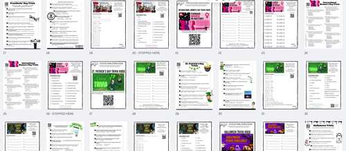 Holiday Trivia Quiz Brain Breaks (Video Quizzes and Printable Answer ...