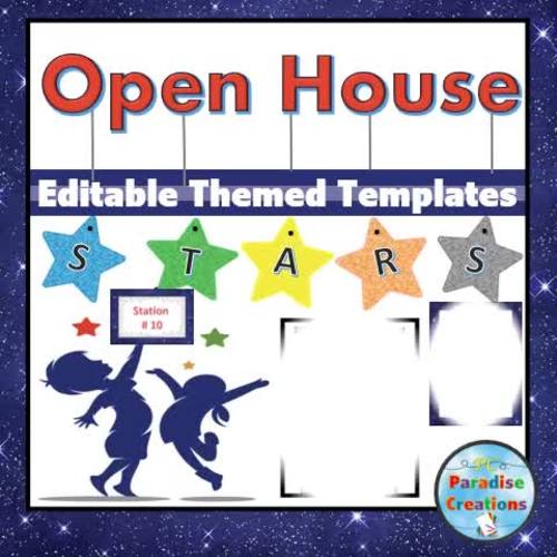 Open House or Meet the Teacher Set by Paradise Creations | TPT