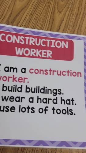 Community Helpers Posters | Bulletin Board Decor by Ms Toni's Speech Tools