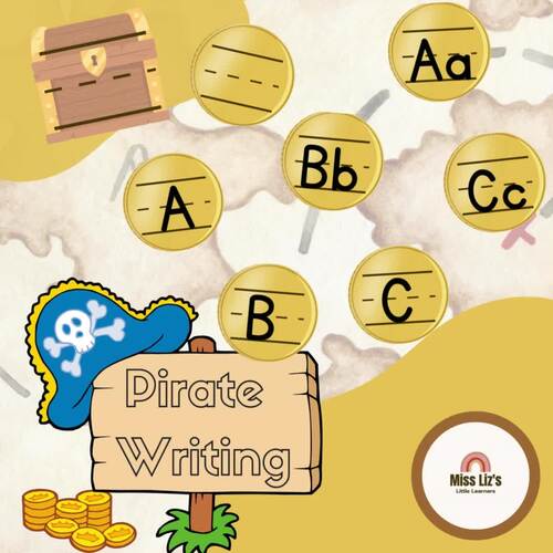 Pirates Writing Station! by Miss Liz's Little Learners | TPT