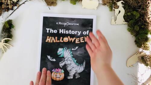 History of Halloween Nonfiction Reading Bundle RI2.1 RI.2.2 RI.2.5 Leveled Text