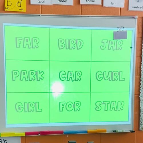 Sight Word Game for High Frequency Word Review | Whole Class Digital ...