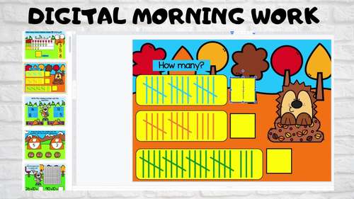 Digital morning work November week 3 Google Slides - English | TPT
