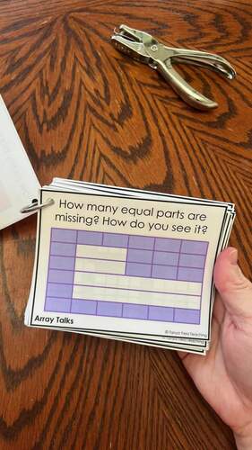 Array Talks Multiplication Number Talks Fact Fluency Subitizing Grades 3+