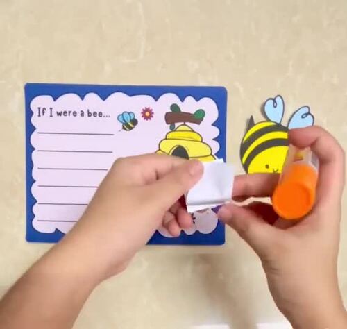 Bees Craft Writing Prompts All About Bees Spring Bulletin Board Activity