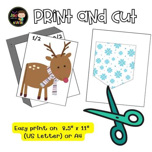 Winter Bulletin Board Kit Classroom Door Decor Oh Deer Winter Is Here ...