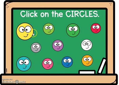 Shapes Circles Boom Cards™ Distance Learning Math by Creating 4 ESL