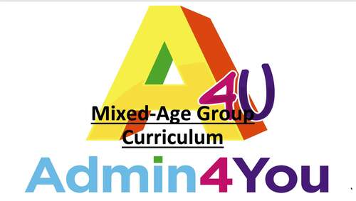 Mixed Age Group Daycare Lesson Plan Bundle by Admin 4 You | TPT