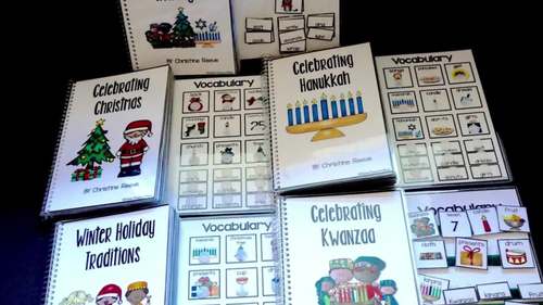 Interactive Books About Christmas, Hanukkah and Kwanzaa for Special ...