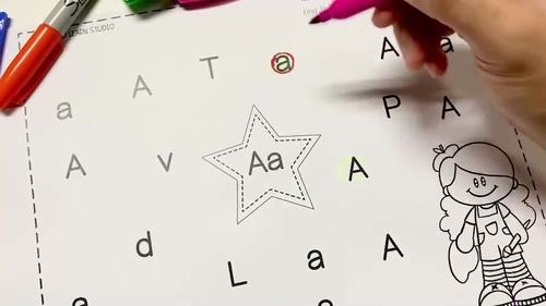 Alphabet Hunt! Alphabet Recognition Activity for All 26 Letters | TPT