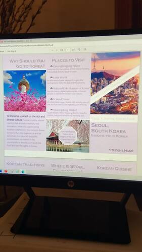 Travel Brochure PBL PROJECT KIT - Graphic Design & Marketing (Lesson 9 ...