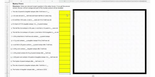 Absolute Age Pixel Art Worksheet with Thanksgiving Theme by JayZee