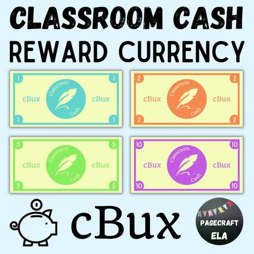 Classroom Cash Currency Reward for Class Store (Behavior Bucks) | TPT