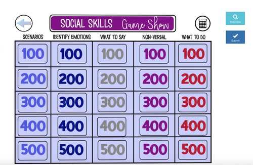 Social Skills Boom™ Cards Game Show | Pragmatic Language Trivia Game