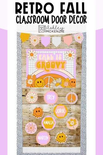 Seasonal Classroom Door Decor Kits Bundle #2 by Ashley McKenzie | TPT