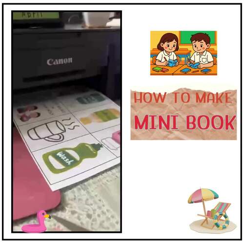 Mini Book Project: Living and non living things on the beach. Pdf No ...