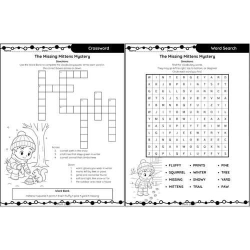 The Missing Mittens Mystery | Winter Reading | Grades 3–4 Comprehension