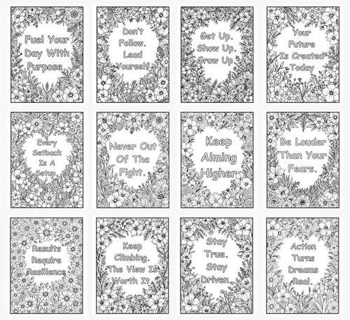 Printable Coloring Pages Bundle for All Ages for Classrooms ...