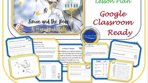 Simon and The Bear a Hanukkah Tale Lesson by Mrs Lena | TPT