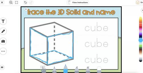 3D Shapes - SEEAW Preloaded Activities | DIGITAL | Distance Learning