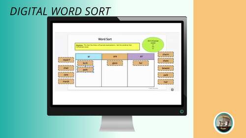 R Influenced Vowels, Within Word Pattern Activities, ar, are, air, er ...