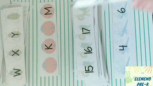 Bug Insect Missing Letter Cards by ElemenoPreK | TPT