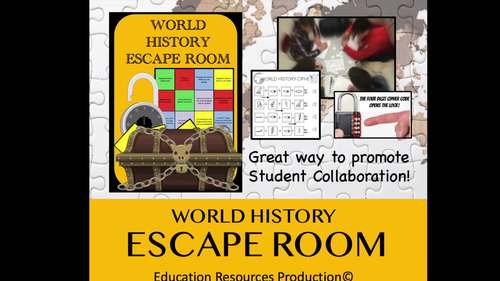 Contemporary Global Issues Escape Room Bundle by Education Resources ...