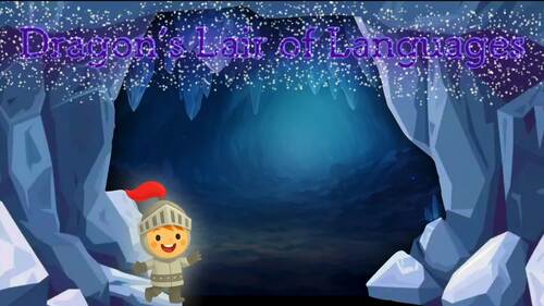 Dragon's Lair of Languages - Digital Sticker Board Game by Laugh and Learn.edu