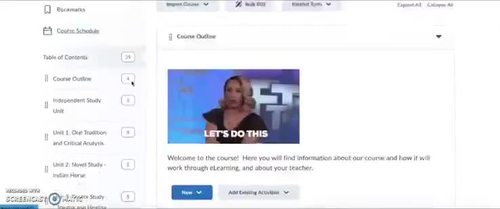 NBE3U D2L Brightspace Full Course - Grade 11 English, Indigenous Voices