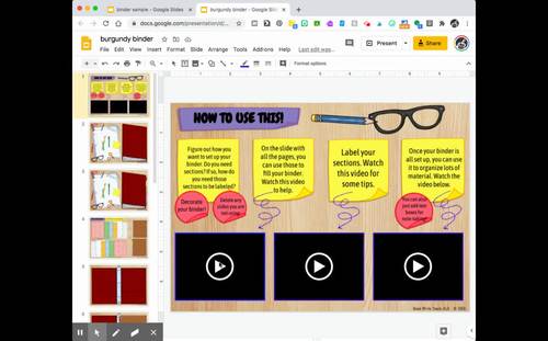 DIGITAL Binder: Create Your Own! by Read Write Teach ELA | TPT