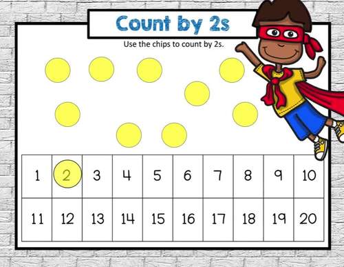 Google Slides Skip Counting Kindergarten and Grade 1 by Lovin' Kindergarten