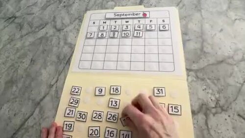 Calendar Skills - Multiple Activities for Everyday Practice - Life Skills