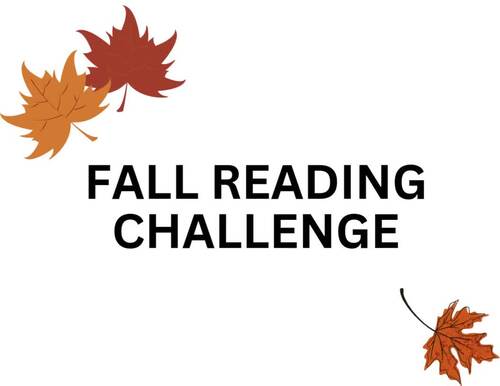 Fall Reading Challenge Bundle for Kids | Printable Logs, Charts, Bingo ...
