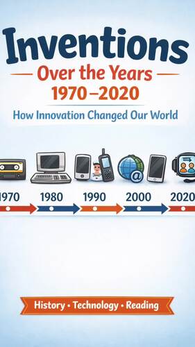 Inventions Over the Years 1970–2020 | Technology Timeline | | TPT