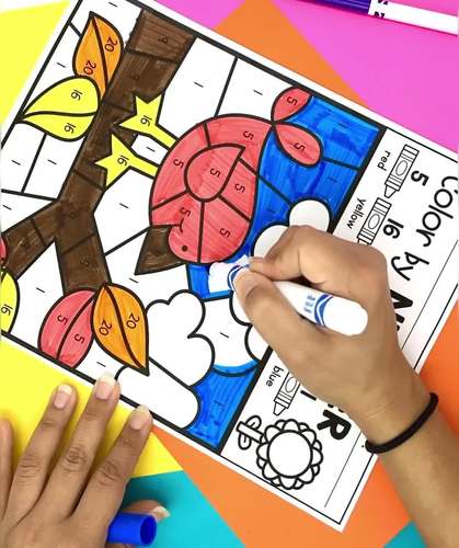 Fall Morning Work Kindergarten Fall Coloring Sheets Editable Color by ...