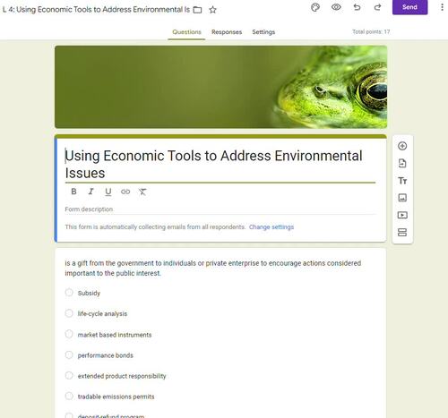 Environmental Risk | Economics, Assessment, and Management | Unit Bunle