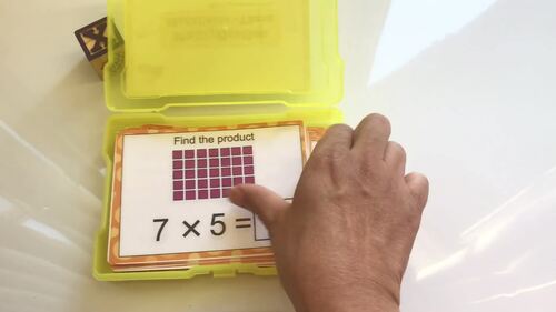 Multiplication Facts 2-10 [MEGA BUNDLE]- Back to School Adaptive Taskboxes